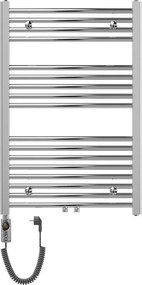Mexen Ares, elektrické topné těleso 900 x 600 mm, 300 W, chromová, W102-0900-600-2300-01