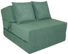 FIMEX Křeslo HONEY Comfort 70x200x15 Tmavě zelená