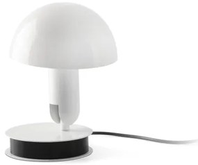 FARO 56101 - Stolní lampa s klipem 2v1 BELA 1xE27/15W/230V bílá