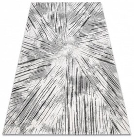 Luxusní kusový koberec akryl Zoe šedý 160x230cm