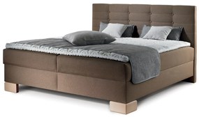 Boxspring postel VIANA s úložným prostorem, 160×200 cm, matrace a rošt v ceně Velikost postele: 160 × 200 cm