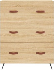 Skříň highboard dub sonoma 69,5 x 34 x 180 cm kompozitní dřevo 3195822