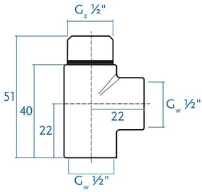 BPS-koupelny T-PIPE pro kombinované vytápění žebříkových radiátorů Barva: Bílá lesk