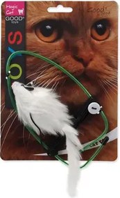 Magic Cat Hračka - myška závěsná na dveře plyš mix