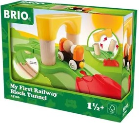 BRIO Tunel k vláčkodráze Moje první / 7 dílků / od 19 měsíců