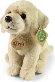 RAPPA Plyšový pes labrador 23 cm / ECO-FRIENDLY SOFT / od 0 měsíců
