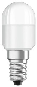 Malá LED speciální žárovka E14 2,3 W T26, studená denní bílá