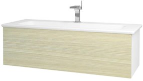 Dřevojas Koupelnová skříň VARIANTE SZZ 120 (umyvadlo Euphoria) Varianta: N01 Bílá lesk / D04 Dub