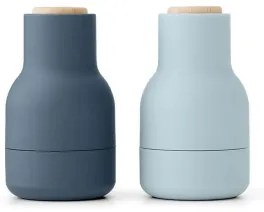 Mlýnky Bottle Blues/Beech Small – set 2 ks Audo Copenhagen