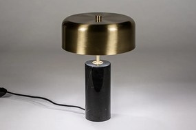 Stolní lampa Morph Black Marmor Gold