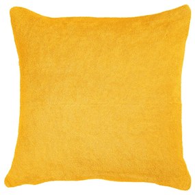 Froté povlak na polštář 40x40 hořčicový sunny 005 silný 200g/m2 KARO