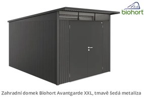 Biohort Zahradní domek AVANTGARDE A6-2K Barva: tmavě šedá metalíza