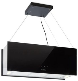 Kronleuchter XL, digestoř, 90 cm, ostrůvková, 590 m³/h, dotyková, LED, černá