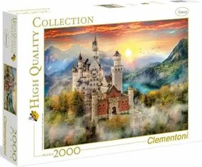 Clementoni PUZZLE Zámek Neuschwanstein / 2000 dílků / od 15 let