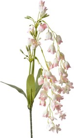 Dekorace růžová umělá květina zvonek Bells Bouquet - 15*6*80 cm
