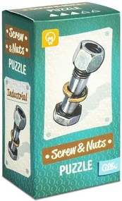 Screw and nut puzzle - industrial