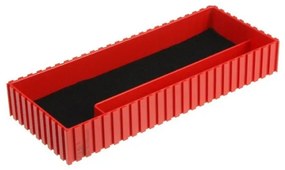 Plastová krabička na posuvné měřidlo 35-250x100 mm, červená