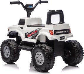 Elektrická čtyřkolka Milly Mally Ford F-150 Raptor white