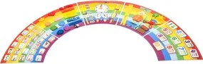 2KIDS TOYS Activity board Duha / Senzorická hračka / od 3 let