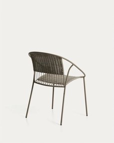 Taupe zahradní židle Atrani – Kave Home