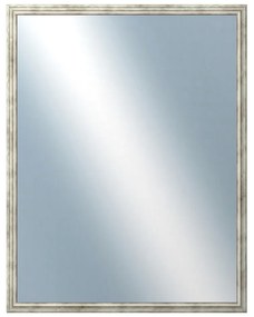 DANTIK - Zarámované zrcadlo - rozměr s rámem cca 70x90 cm z lišty TRITON stříbrná (2143)