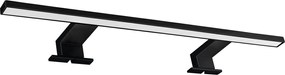 Aqualine Aqualine, SERAPA LED svítilna, 9W, 230V, 600x40x100mm, IP44, hliník, černá mat, SA148B