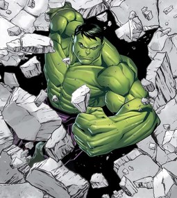 Komar Vliesová fototapeta Hulk Breaker 250 x 280 cm
