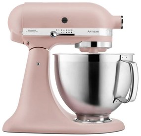 KitchenAid robot Artisan 5KSM185PSEFT pudrová růž