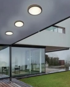 Venkovní stropní LED svítidlo Fano R 30 Smart černá
