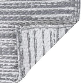 vidaXL Venkovní koberec ARAKIL 190 x 290 cm PP [317001] Barva: Bílá a černá