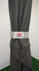 Doppler Gastro Magic Junior zahradní slunečník 240 x 240 cm antracit