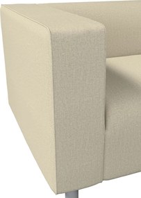 Potah na pohovku IKEA  Klippan 2-místná barva béžová látka pletený vzor