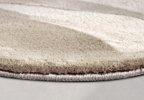 Villeroy & Boch Kusový koberec 106159 Beige kruh, 200x200 (průměr) kruh, béžová, ložnice