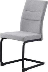 XXXLutz ŽIDLE, šedá, černá Cantus - Jídelní židle - 000289023301