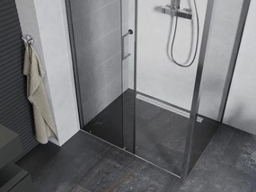 Mexen APIA sprchový kout 90x80 cm, čirá/chrom, 840-090-080-01-00