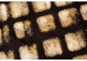 Kusový koberec Basil hnědo žlutý 60x110cm