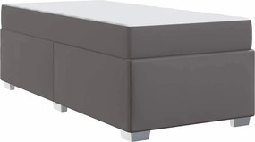 Rám postele Šedá 80 x 200 cm PVC 3399217