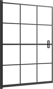 Sprchový kout ESG 100 x 140 cm černý 150747