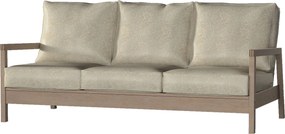 Potah na pohovku IKEA  Lillberg 3-místná nerozkládací barva béžová látka lesklé, pletený vzor, vzorované