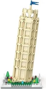 KOCO Stavebnice mini Šikmá věž v Pise / 548 dílků / plast / od 6 let