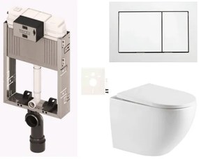 Závěsný wc set k zazdění SAT SIKOTZREX67B