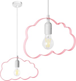 Toolight Rea, ZÁVĚSNÁ CLOUDOVÁ SVĚTLA JASNÁ RŮŽOVÁ, OSW-00451