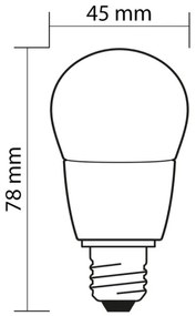LED žárovka E27 McLED 4,8W (40W) teplá bílá (2700K) ML-324.033.87.0