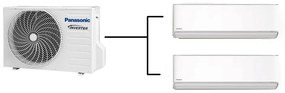 Klimatizace Panasonic Etherea white 1+2 (2kW + 2,5kW) Multi-split R32