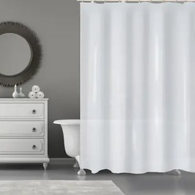 Spirella BIO sprchový závěs 180 x 200 cm bílý - průsvitný / PEVA