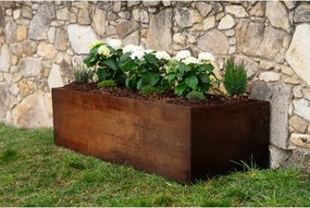 Alto Vyvýšený záhon 69 x 204 x 52 cm, corten CORGARDEN 1011