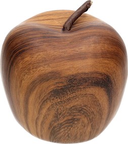 Dekorace Wooden Apple I 12 cm