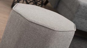 Atelier del Sofa Taburet Hexa - Brown, Hnědá