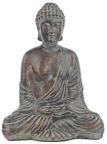 Milujeme Kameny Buddha sedcící - socha Feng shui - meděná barva