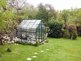 Vitavia Zahradní skleník Dione (smaragdová, 6,7 m²)